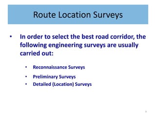 2 - Route Surveys and Location.pptx