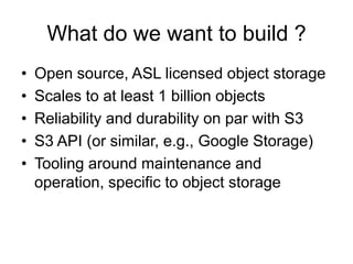 Scalable Object Storage with Apache CloudStack and Apache Hadoop | PPT