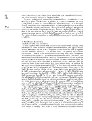 2.safety performance | PDF | Mechanical and Industrial Engineering ...