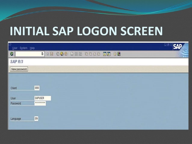 Lesson 2.Sap Session | PPT