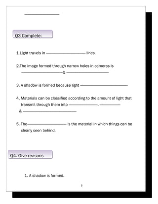 2 science worksheets p5 2015 | PDF