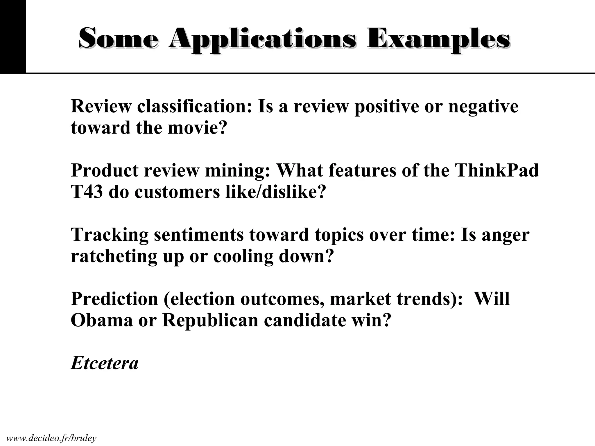 Big Data & Sentiment Analysis | PPT | Databases | Computer Software and Applications