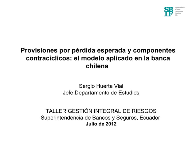 Sergio Huerta. Chile | PPT