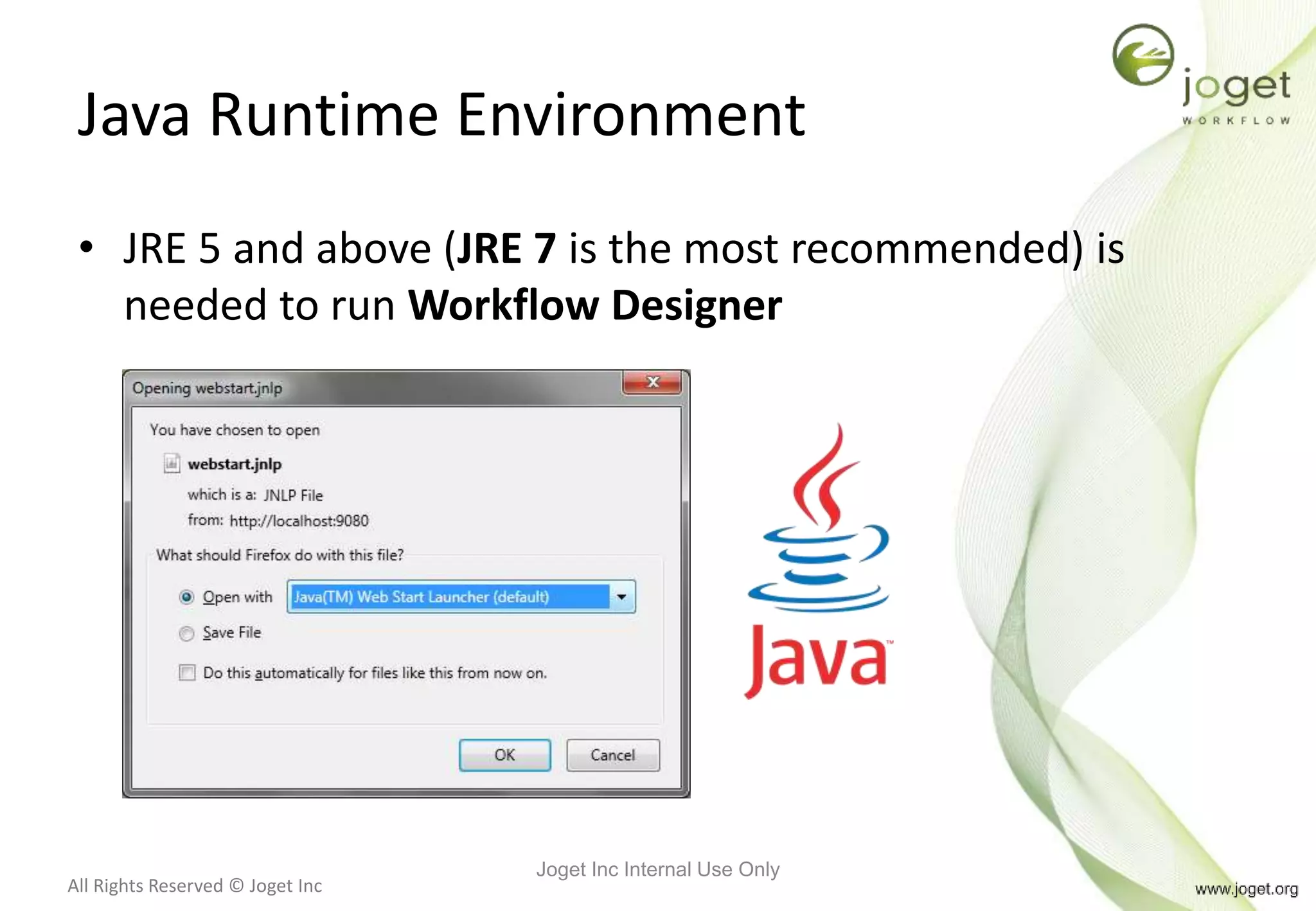 Joget Workflow v4 Training - Module 2 - Setting up Joget Workflow | PPT