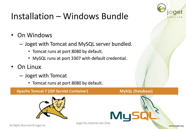 Joget Workflow v4 Training - Module 2 - Setting up Joget Workflow | PPT