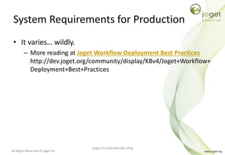 Joget Workflow v4 Training - Module 2 - Setting up Joget Workflow | PPT