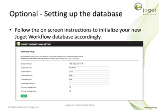 Joget Workflow v5 Training Slides - Module 2 - Setting up Joget Workflow | PPTX | Operating ...