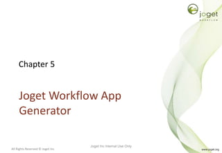 Joget Workflow v5 Training Slides - Module 2 - Setting up Joget Workflow | PPTX | Operating ...