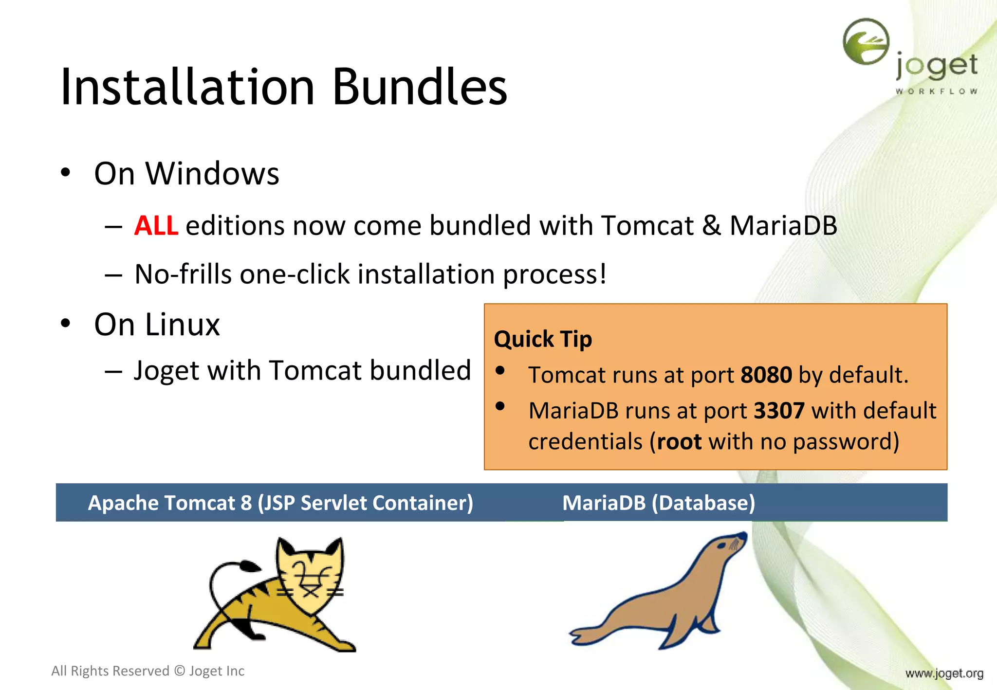 Joget Workflow v6 Training Slides - 2 - Setting Up Joget Workflow | PPT | Free Download