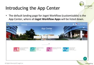 Joget Workflow v6 Training Slides - 2 - Setting Up Joget Workflow | PPT
