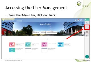 Joget Workflow v6 Training Slides - 2 - Setting Up Joget Workflow | PPT | Free Download