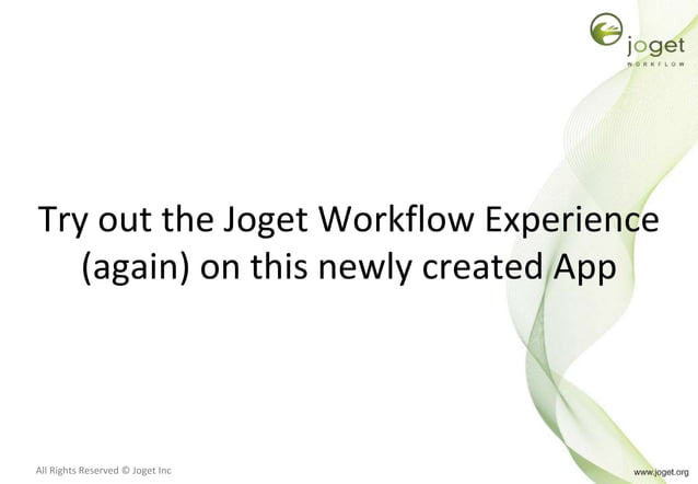 Joget Workflow V6 Training Slides 2 Setting Up Joget Workflow Ppt Free Download