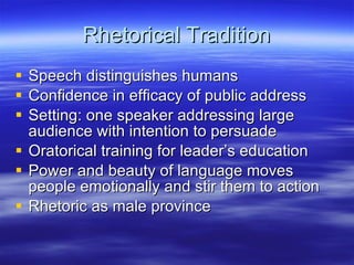 Seven Different Traditions In The Field Of Communication | PPT