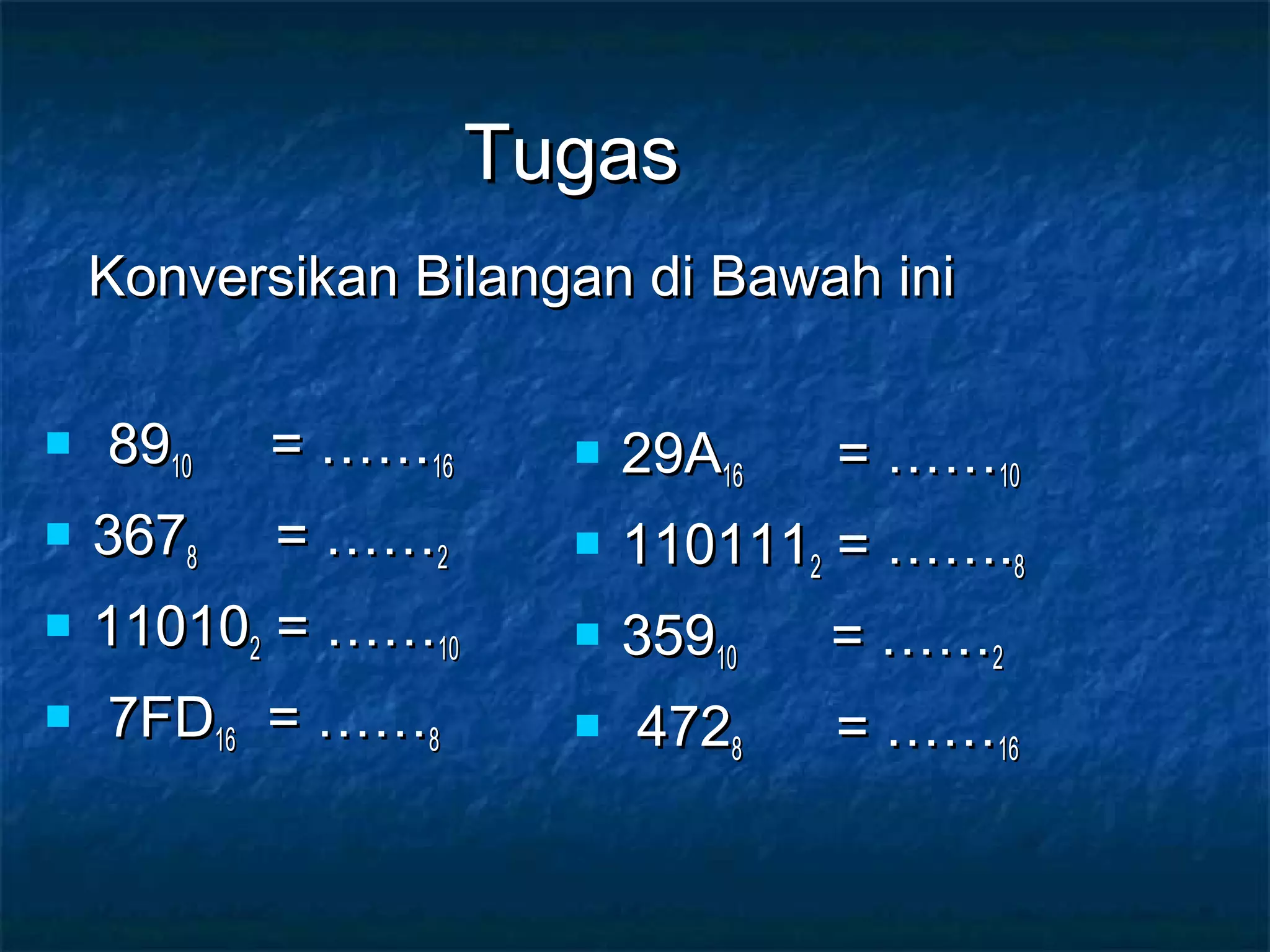 2 sistem-bilangan | PPT | Free Download