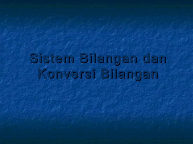 2 sistem-bilangan | PPT | Free Download