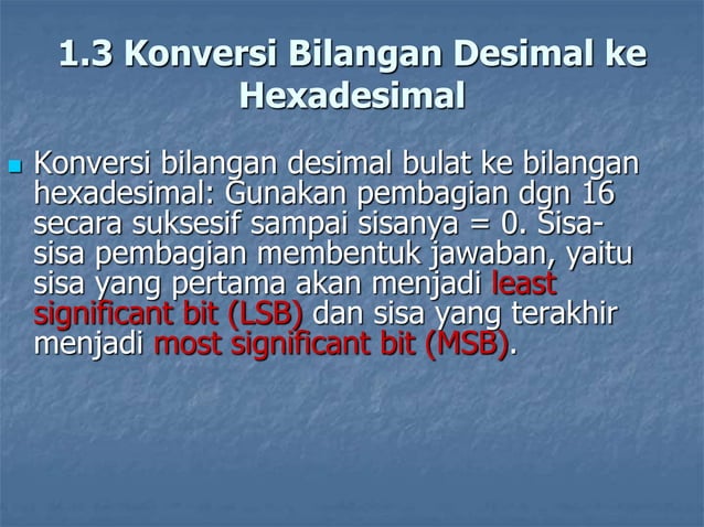 sistem bilangan.ppt | Free Download