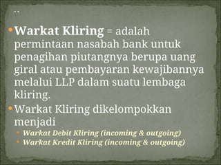 Sistem perbankan dan lembaga keuangan bank | PPT