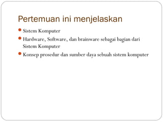 2. sistem komputer | PPT