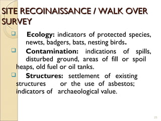 lecture2 site investigation | PPT