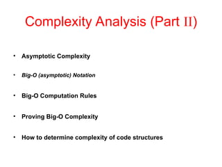 Slides_Unit04_ComplexityAnalysis- Big-O notation | PPT