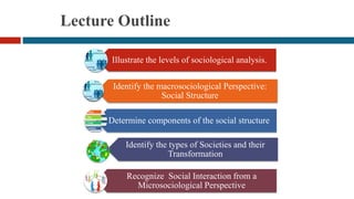 Identify A Social Structure