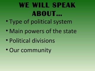 2. spanish political system | PPT