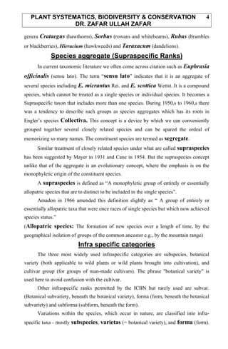 2-Species concept.pdf for botany bs 5th samester | PDF