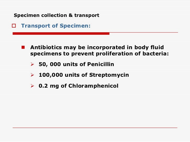 2 specimen collection