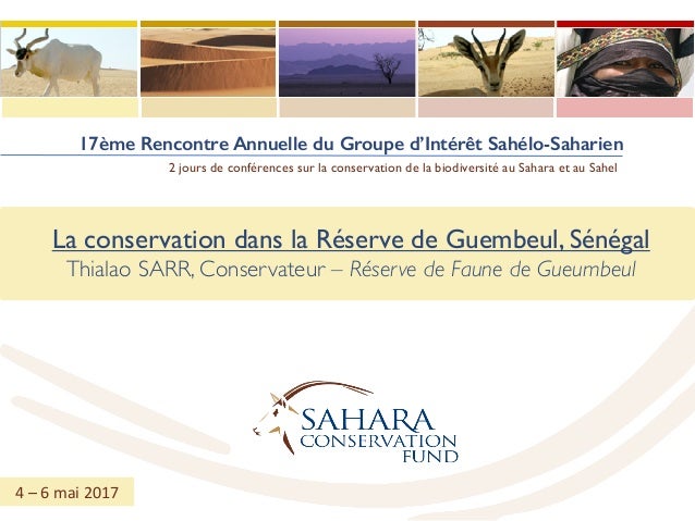 conservation biodiversite senegal