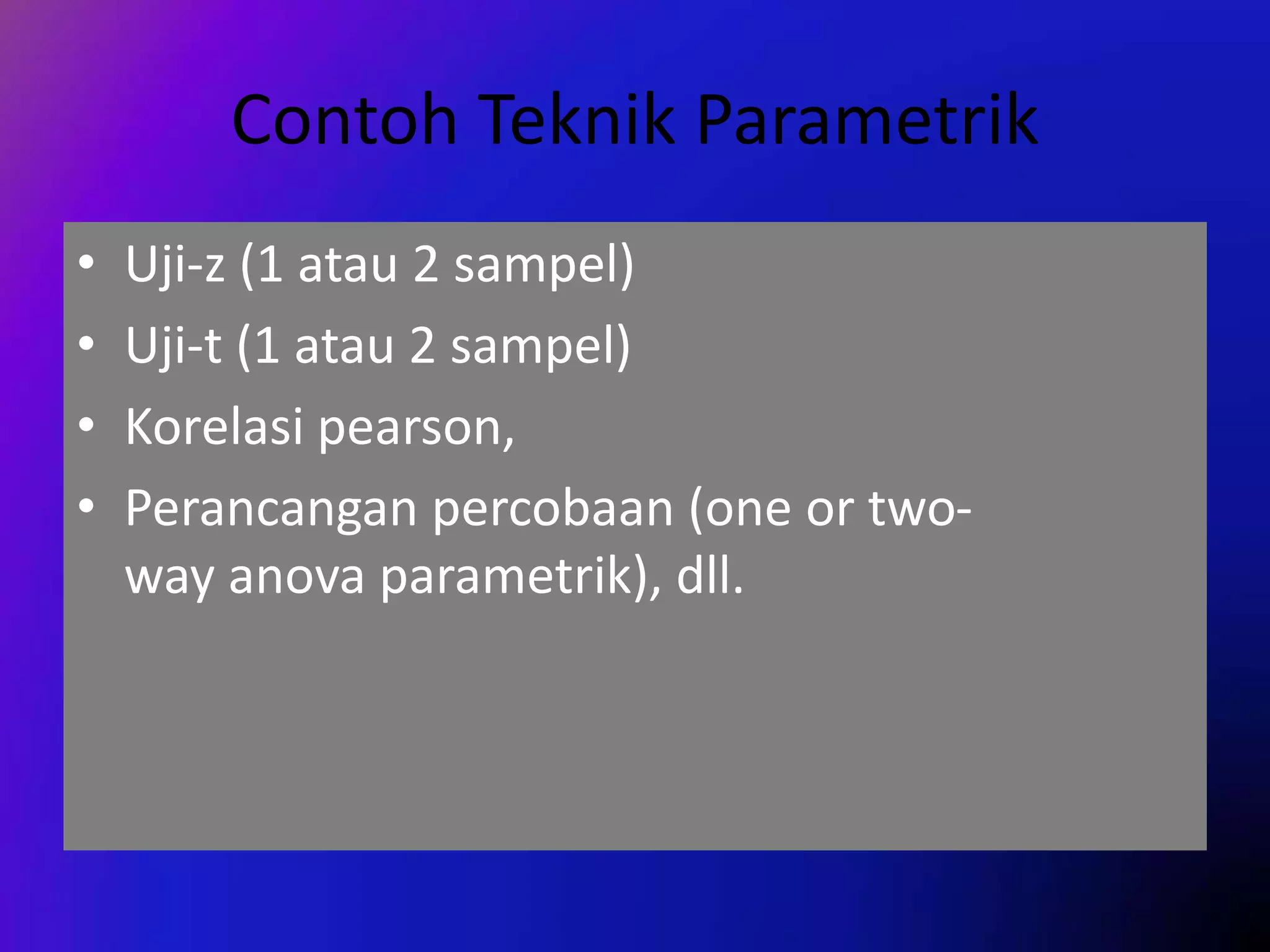 statistik inferensial | PPT