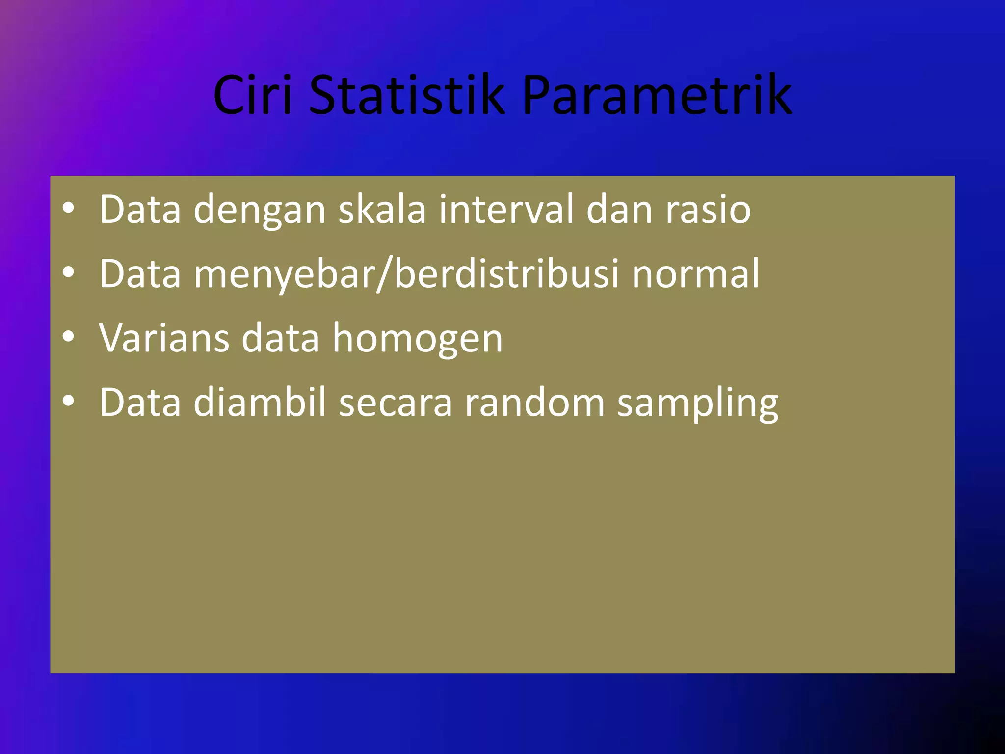 statistik inferensial | PPT