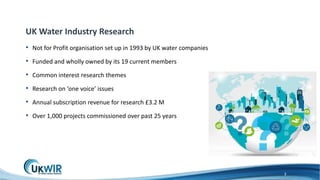 UK WATER INDUSTRY RESEARCH - THE BIG QUESTIONS FOR STRATEGY | PPTX