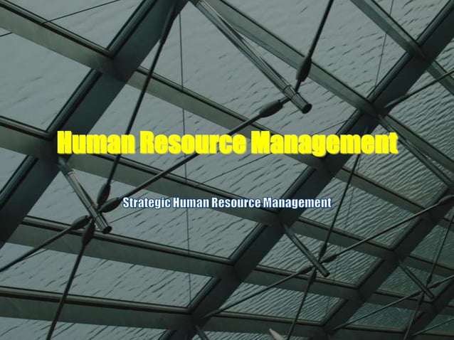 Human resource management-chapter 2 | PPTX | Human Resources | Business