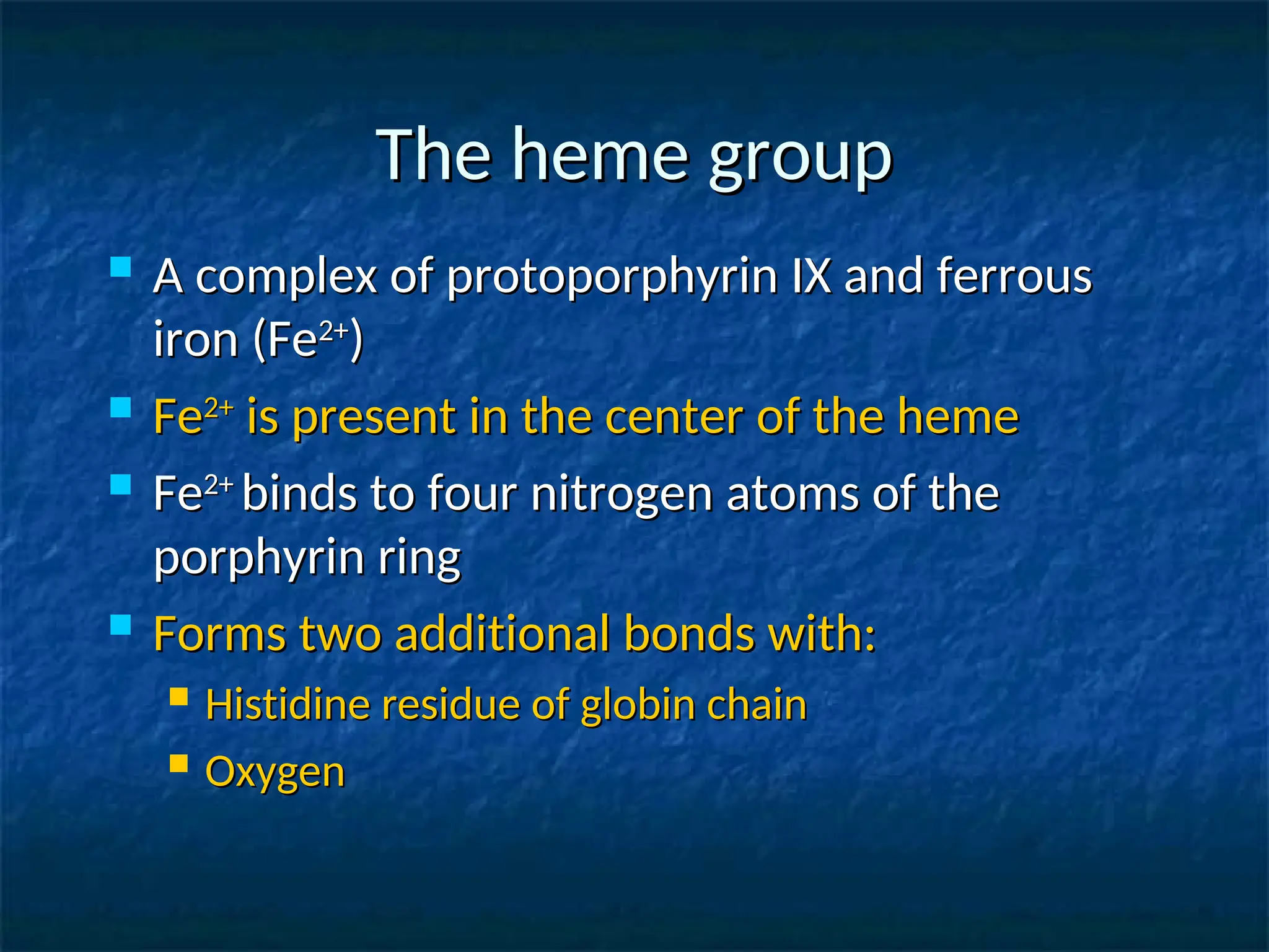 2-Structure and Function of Hemoglobin.ppt transporting oxygen from the ...