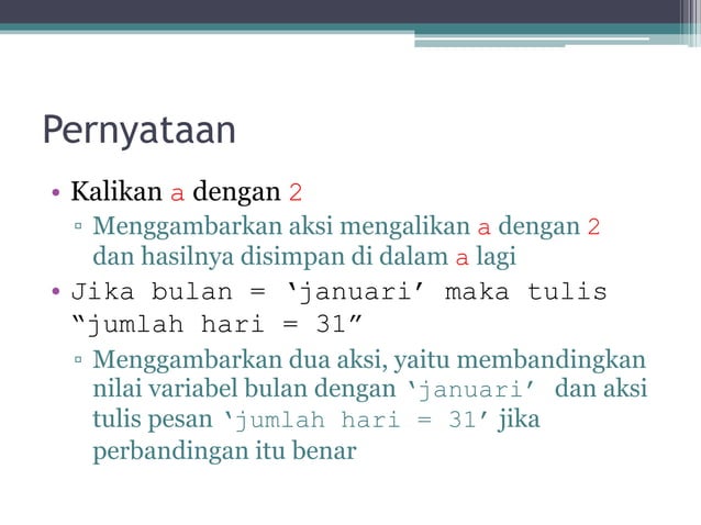 2 Struktur Dasar Algoritma Dan Notasi Algoritmik Pseudo Code Ppt