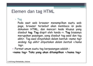 2.struktur dasar html (ok) | PDF