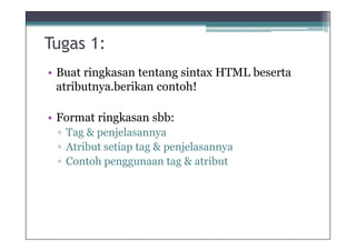 2.struktur dasar html (ok) | PDF