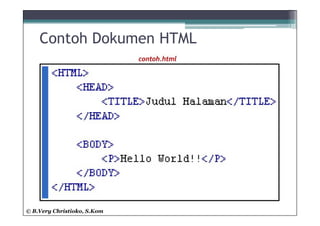 2.struktur dasar html (ok) | PDF