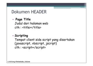 2.struktur dasar html (ok) | PDF