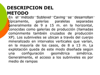 2- SUB LEVEL - BLOCK CAVING.ppt