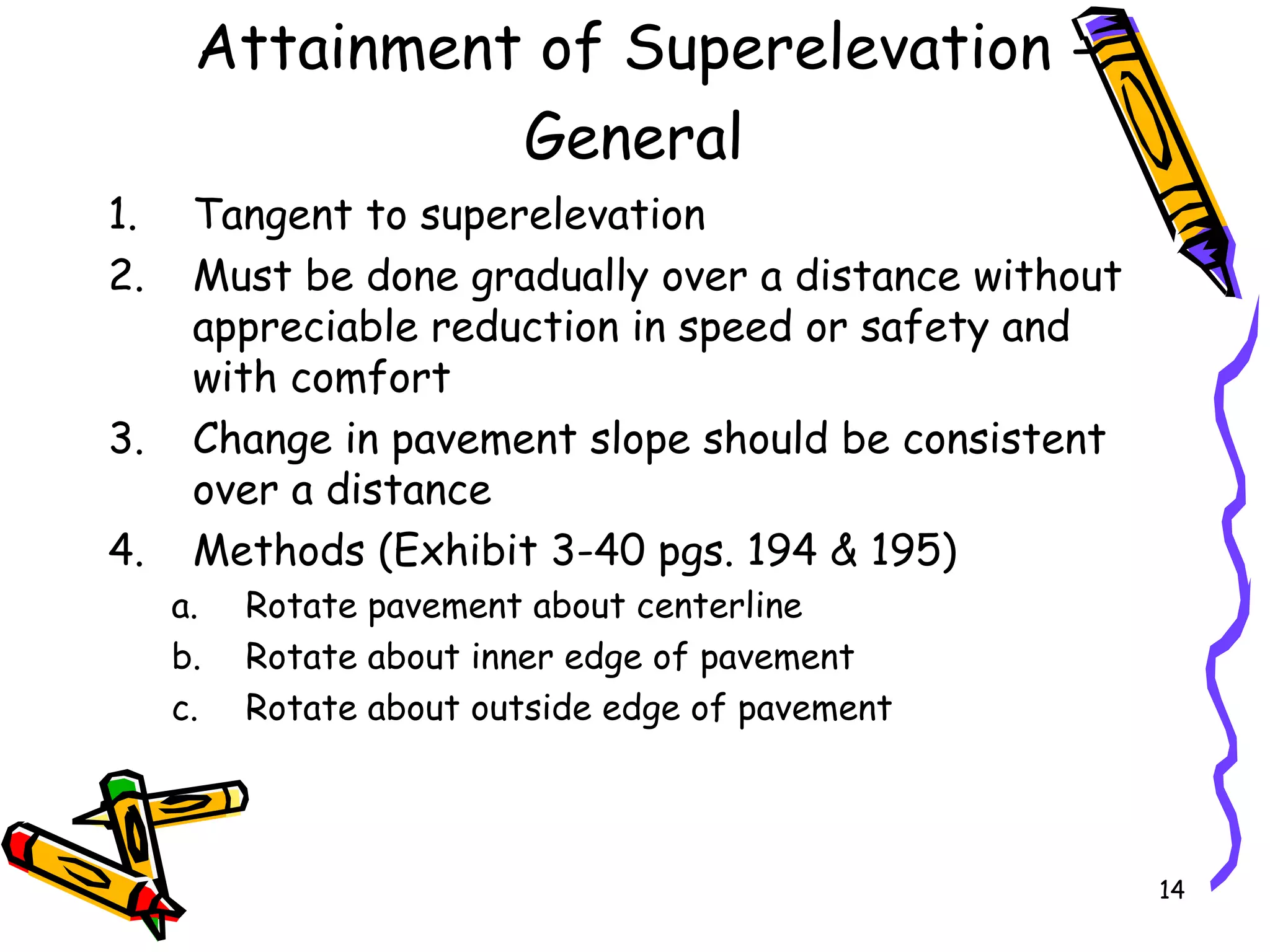 2 Superelevation and Spiral Curve ( by Malyar Talash, Highway Design ...