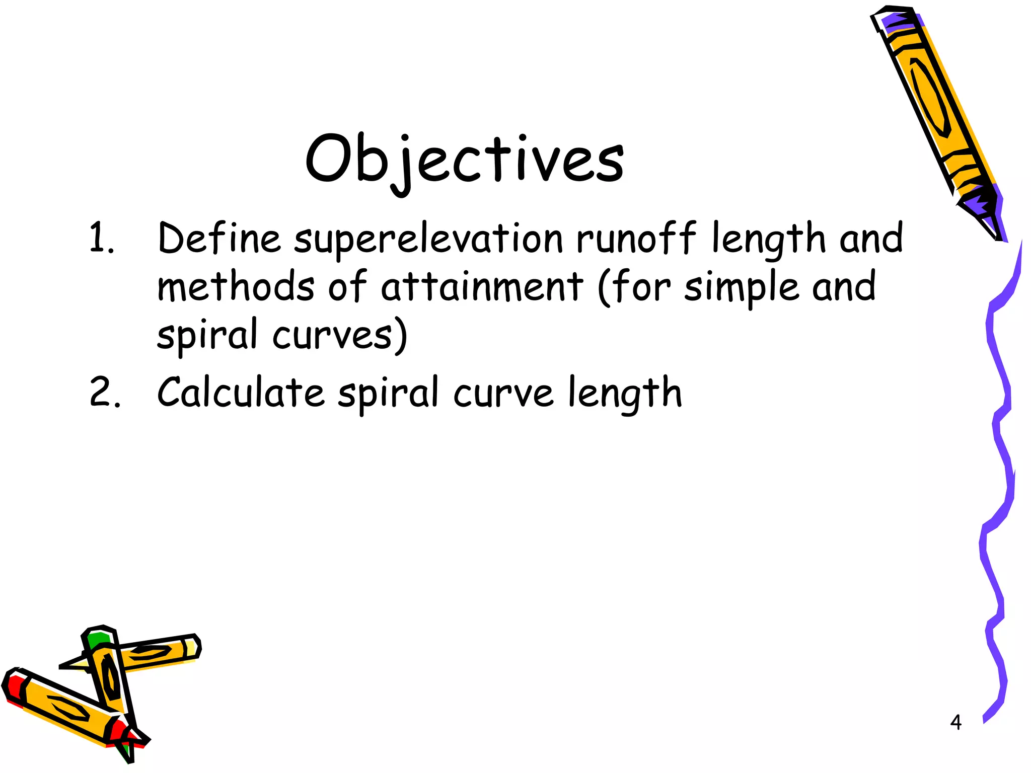 2 Superelevation and Spiral Curve ( by Malyar Talash, Highway Design ...