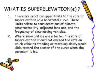 2 Superelevation and Spiral Curve ( by Malyar Talash, Highway Design ...