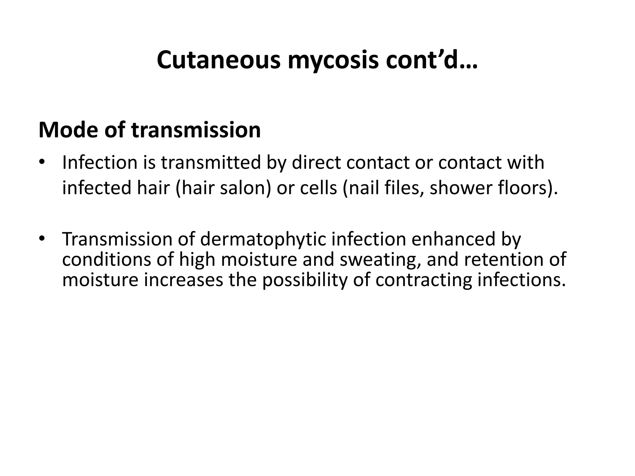 2-Superficial, Cutanous &systemic.ppt | Skin and Dermatology | Diseases ...
