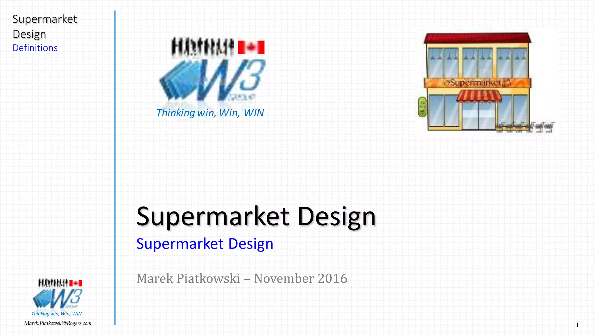 Designing a Manufacturing Supermarket - November 2016 | PPTX
