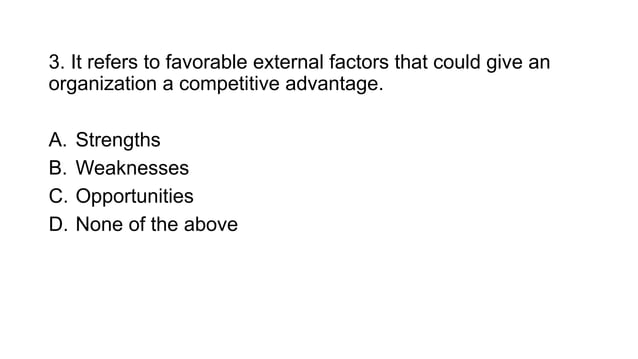 Swot Analysis-External and internal analysis | PPT