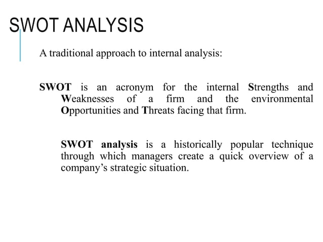 2- SWOT analysis.ppt