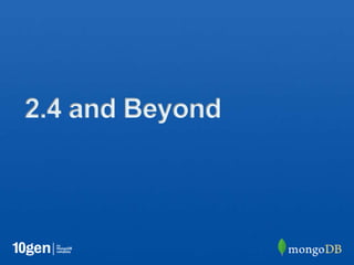 MongoDB Roadmap | PPT