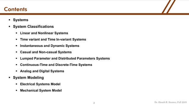 2- Systems Classifications and Modeling.pdf