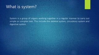 2 - SYSTEMS IN THE HUMAN BODY i.pptx